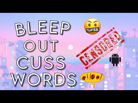 HOW TO BLEEP OUT CUSS WORDS IN YOUR VIDEOS 2020 | SIDONI TOWNSEND