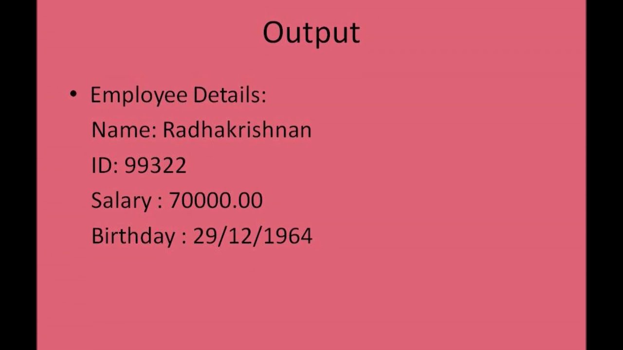 Programming for Problem Solving : Unit 4