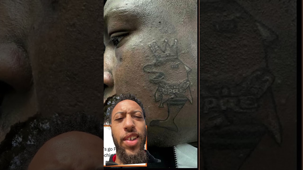 Big Moochie Grape Gets Dolphin Face Tattoo #howto #youngdolph #bigmoochiegrape #pre #how