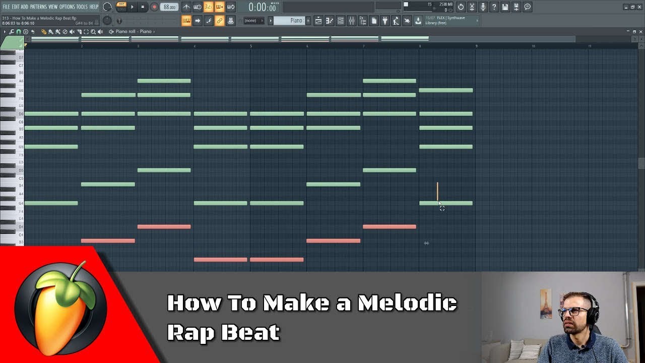 How To Make a Melodic Rap Beat | FL Studio Tutorial