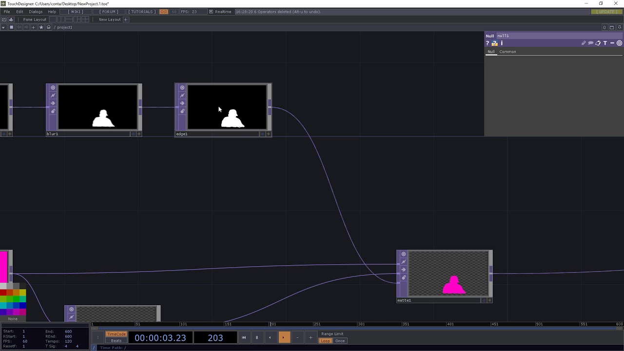 Tutorial Touchdesigner + Kinect (Español)
