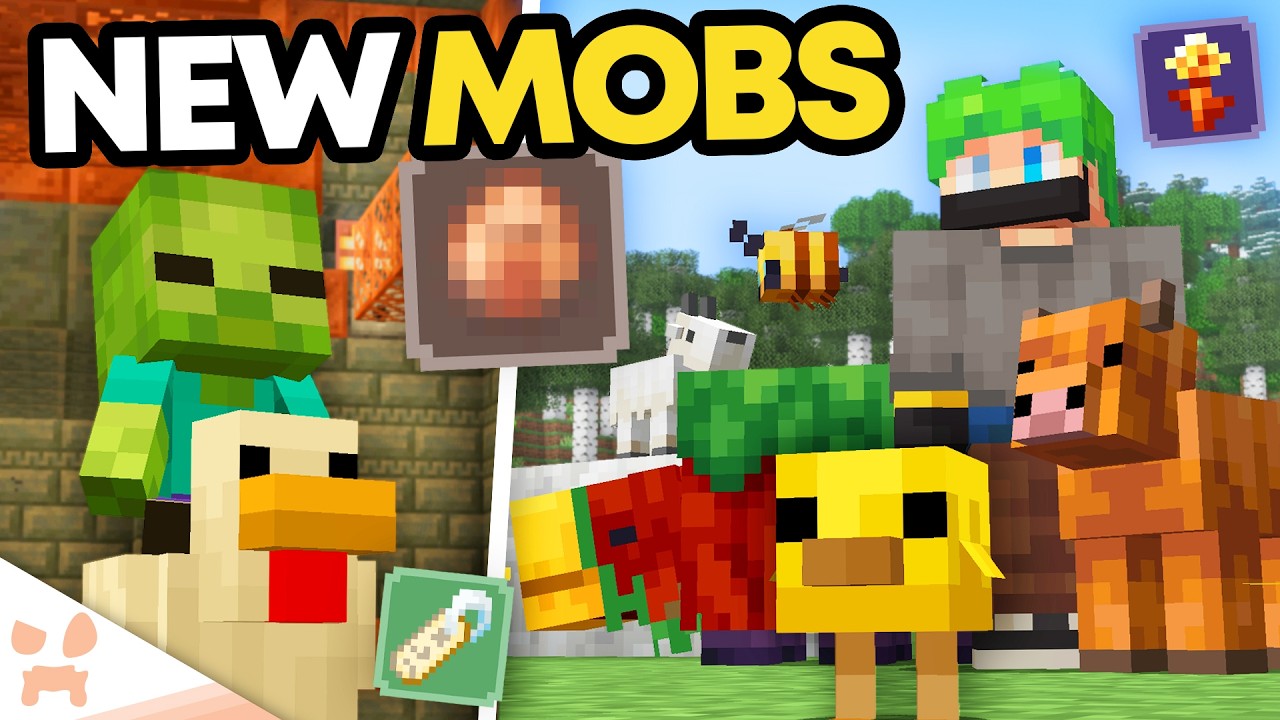 MINECRAFT TINY TAKEOVER IS HERE: 100+ MOB OVERHAULS, NEW BUILDING + VILLAGER UPDATES