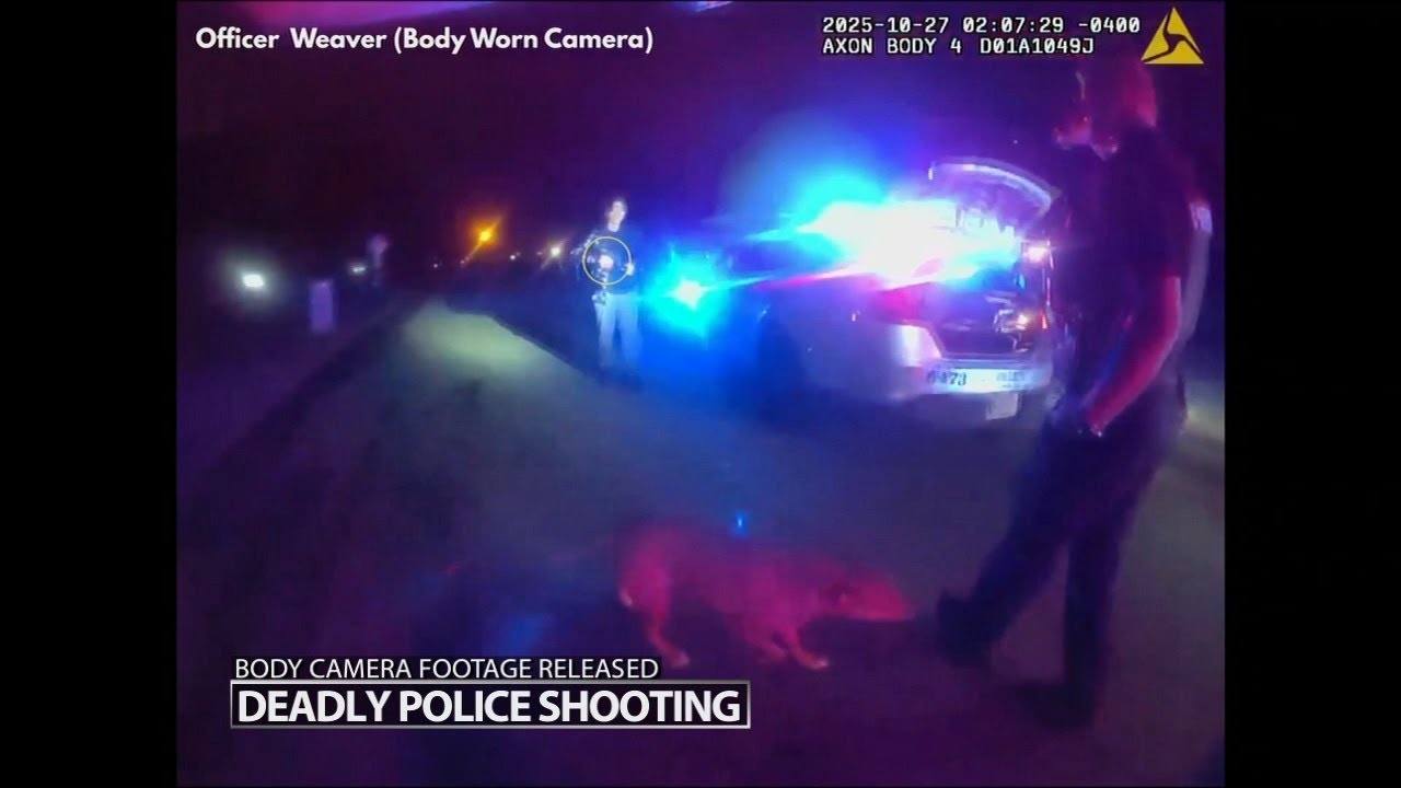 Body camera footage shows what led up to deadly Louisville police shooting in Newburg