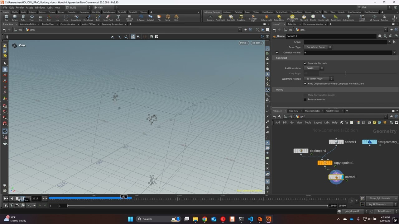 Houdini HDK Flocking Plugin