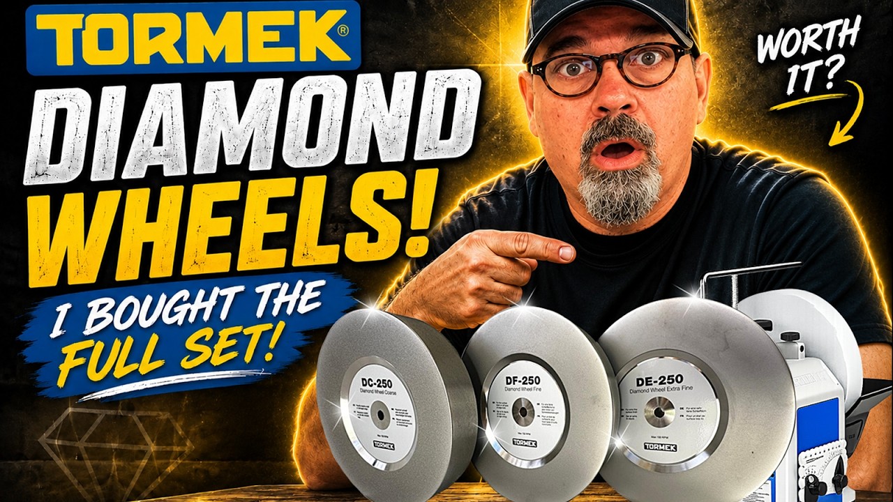 I Was Wrong About Tormek Diamond Wheels