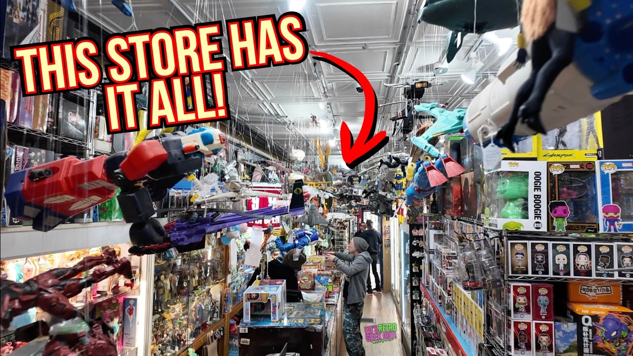 It's BIG FUN Toy Hunting in Columbus Ohio!