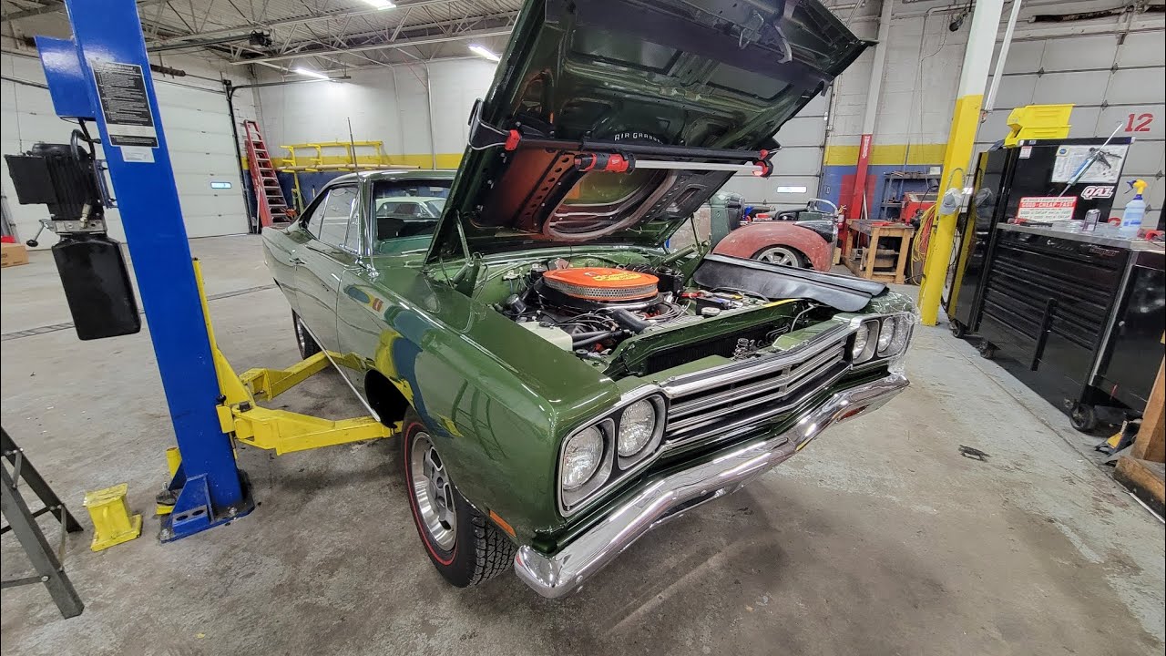 69 road runner steering gear box removal