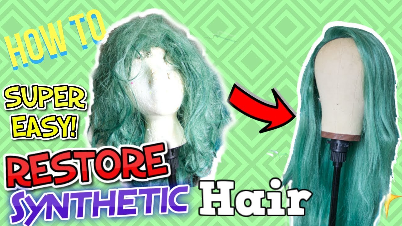 HOW TO RESTORE AND DETANGLE A SYNTHETIC WIG | WIG 101 Ep. 1