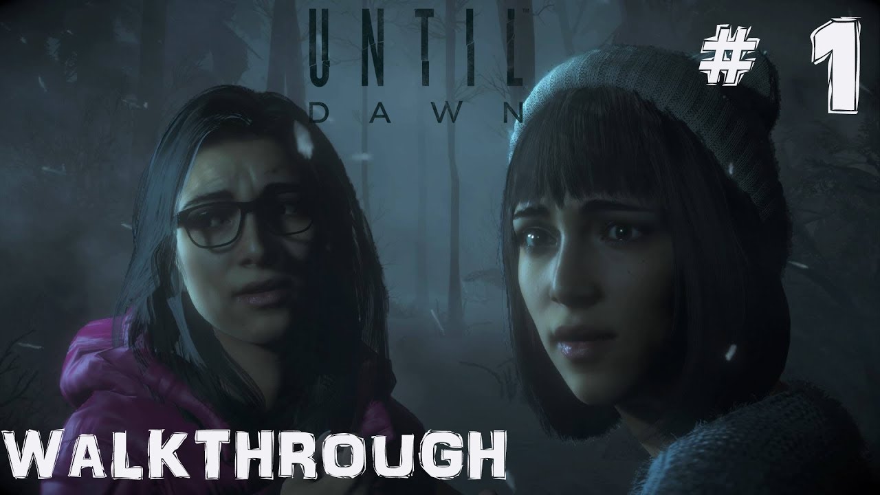 Until Dawn (PS4) WALKTHROUGH |Chapter 1- Prologue | PS4 Gameplay