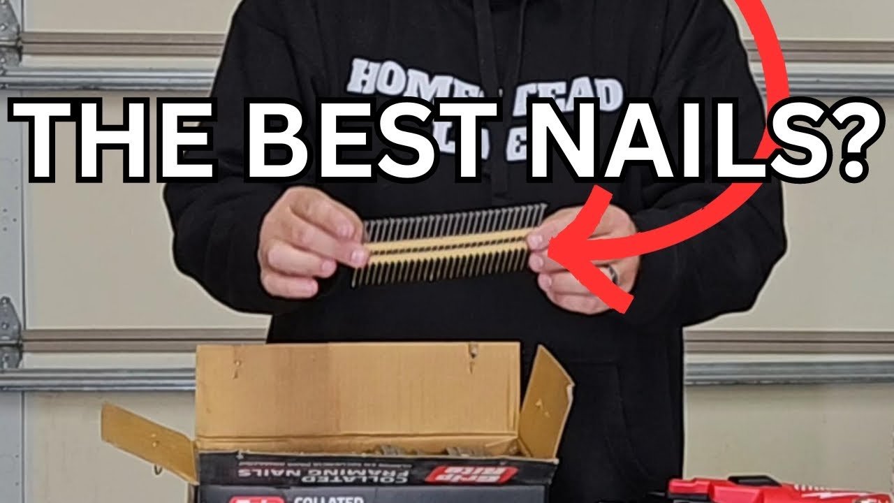 The Best Framing Nails? Grip Rite Prime Guard GR071M 21 Degree Bright Coated Collated Framing Nails.