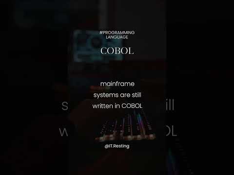 COBOL. Programming language