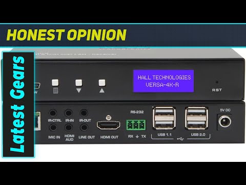 Hall Technologies VERSA-4K-R: Amazing 4K AV Over IP Solution
