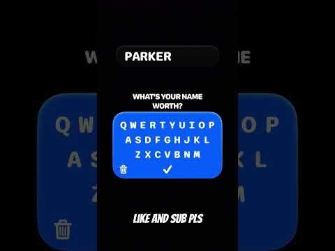how much is your name worth #viralvideo #shorts #filter