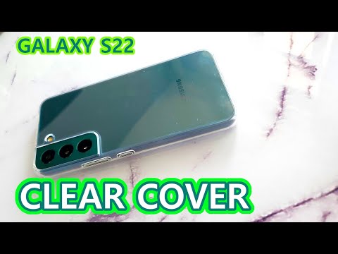 Unboxing of Samsung GALAXY S22 Etui CLEAR COVER (TRANSPARENT)
