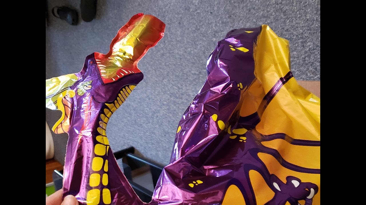 Grabo 36 Inch Purple Dragon Shaped Foil Balloon - Air Or Helium Amazon Review