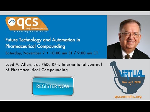 Future Technology and Automation in Pharmaceutical Compounding