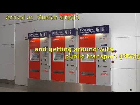 (Check out my new video!) Munich Airport and getting around in Munich the easy way.