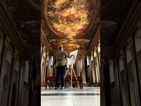 Drawing is my Meditation #drawing #art #thepaintedhall #london #artist