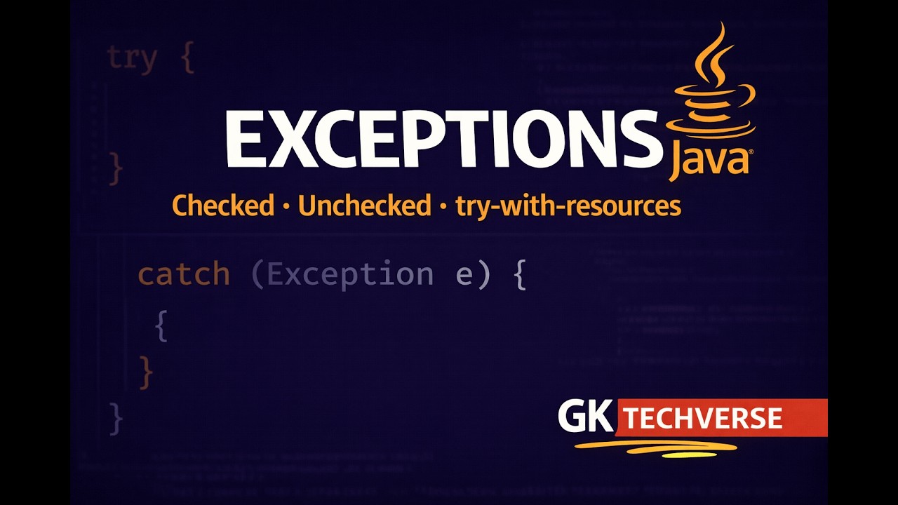 Java Exception Handling — How try-with-resources Really Works + 3 Production Anti-Patterns