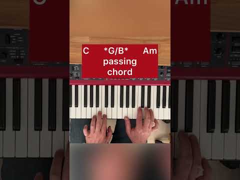 What is a Passing Chord? #musictheory #reharmonization #reharmonize #chords