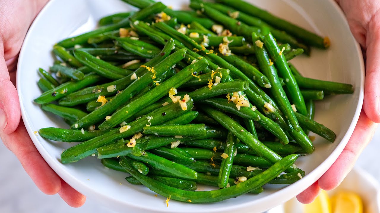 Garlic Sautéed Green Beans Recipe