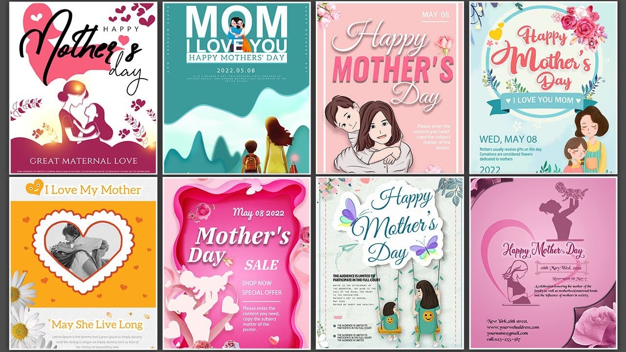 Mother Day Flyer Template Free Download || Nitesh GFX || @pikbest