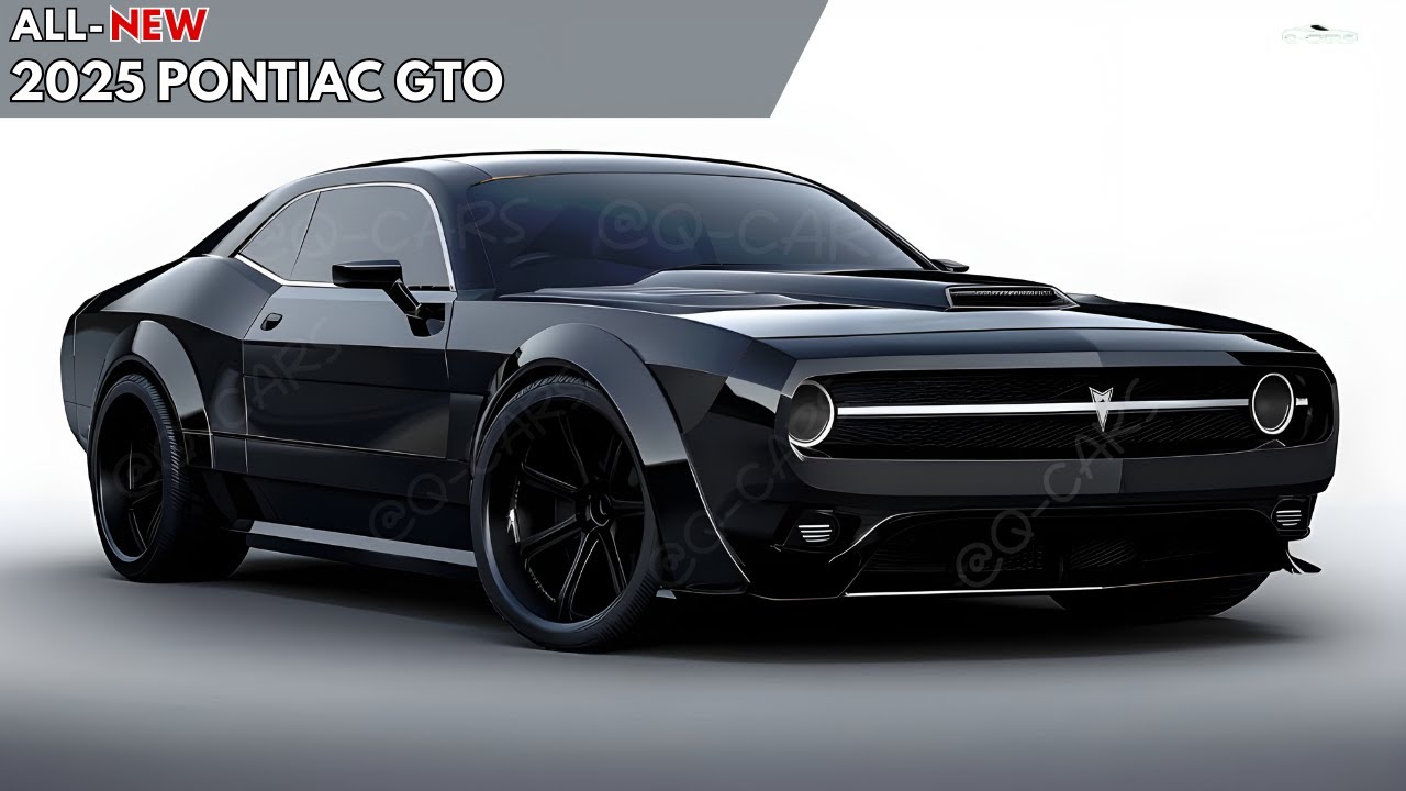 All-New 2025 Pontiac GTO Springs Back to CGI Life in Fantasy Land ...