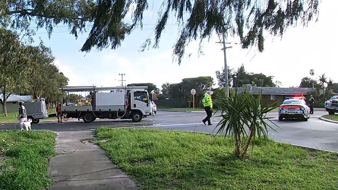 passing through an accident scene after work with the Apollo City