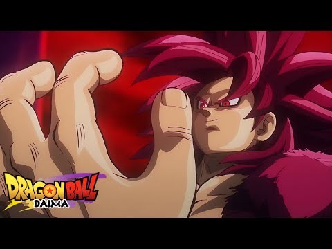 Adult Goku Turns Super Saiyan 4 Scene | ( Eng Sub ) DB Daima Ep19.