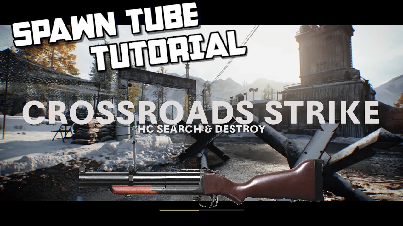 Black Ops Cold War - Spawn Tube Tutorial (Crossroads Strike)