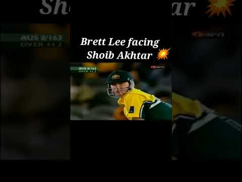 Brett Lee vs Shoaib Akhtar🥵