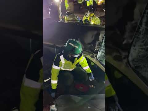 Isle of Wight emergency services carry out dramatic car over cliff exercise - Island Echo