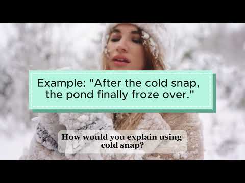 Winter Vocabulary: Essential Words and Expressions for the Season ❄️