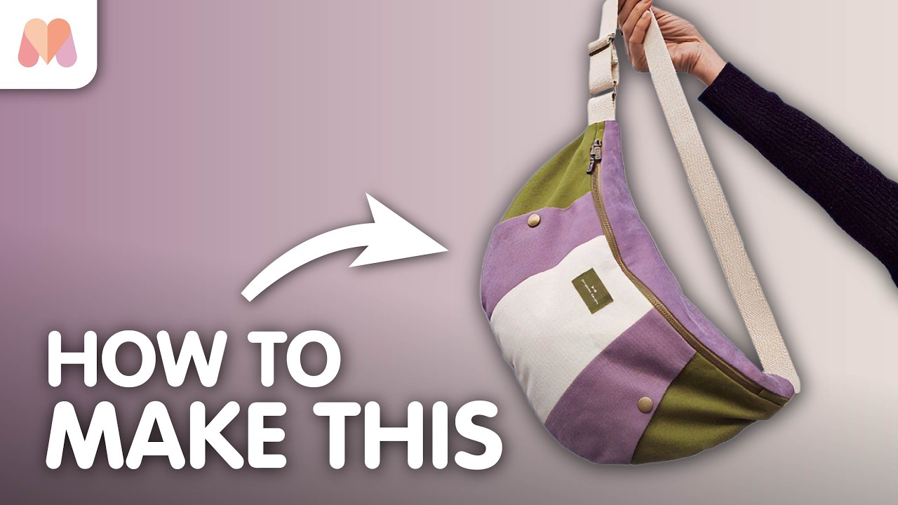 How to Make a Crossbody Bag | Le Sac Banane Sewalong