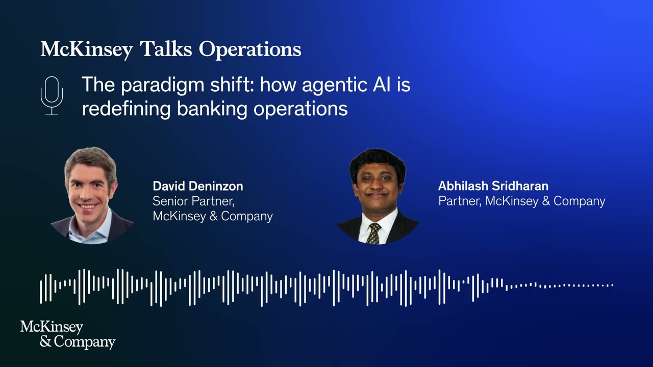 The paradigm shift: how agentic AI is redefining banking operations
