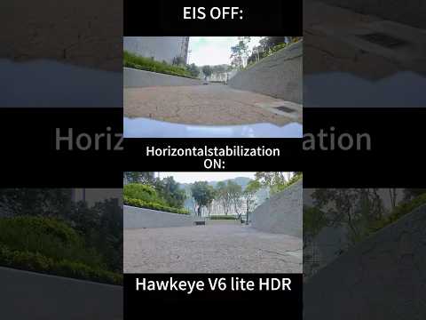 Lowest price of 4K60 cam with horizontal stabilization! Hawkeye firefly V6 lite HDR#rc #fpv#drones