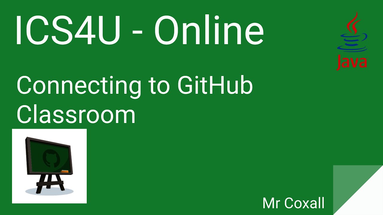 Connecting to GitHub Classroom