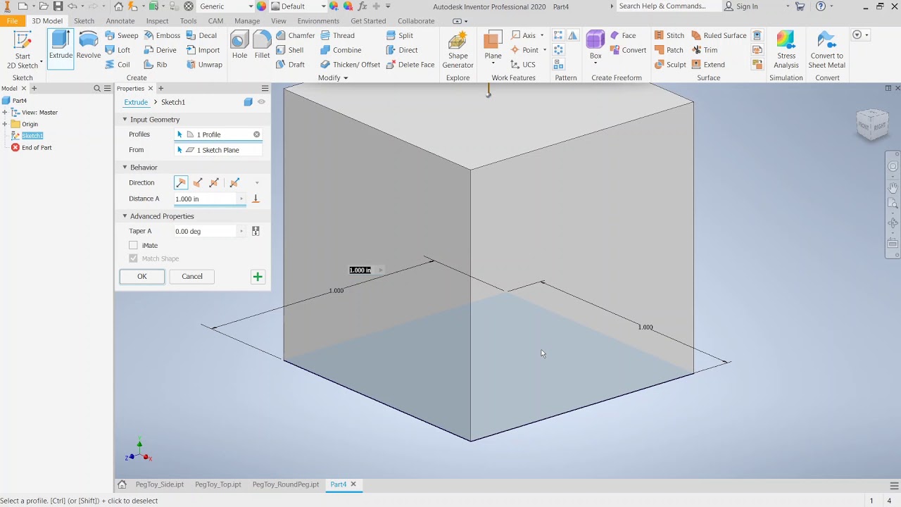 Autodesk Inventor 2020: 3: Basic Assembly