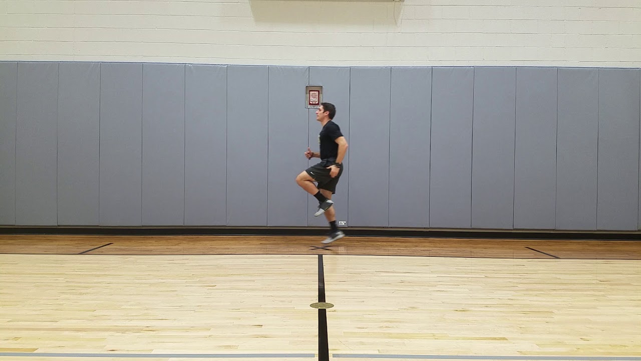 Alternating Stiff Ankle Hops