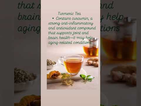 5 Best Herbal Teas for Seniors | Natural Support for Diabetes,Digestion&Heart Health! #youtubeshorts
