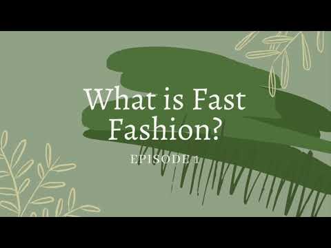 What is Fast Fashion ? 🪴🧦 Episode 1