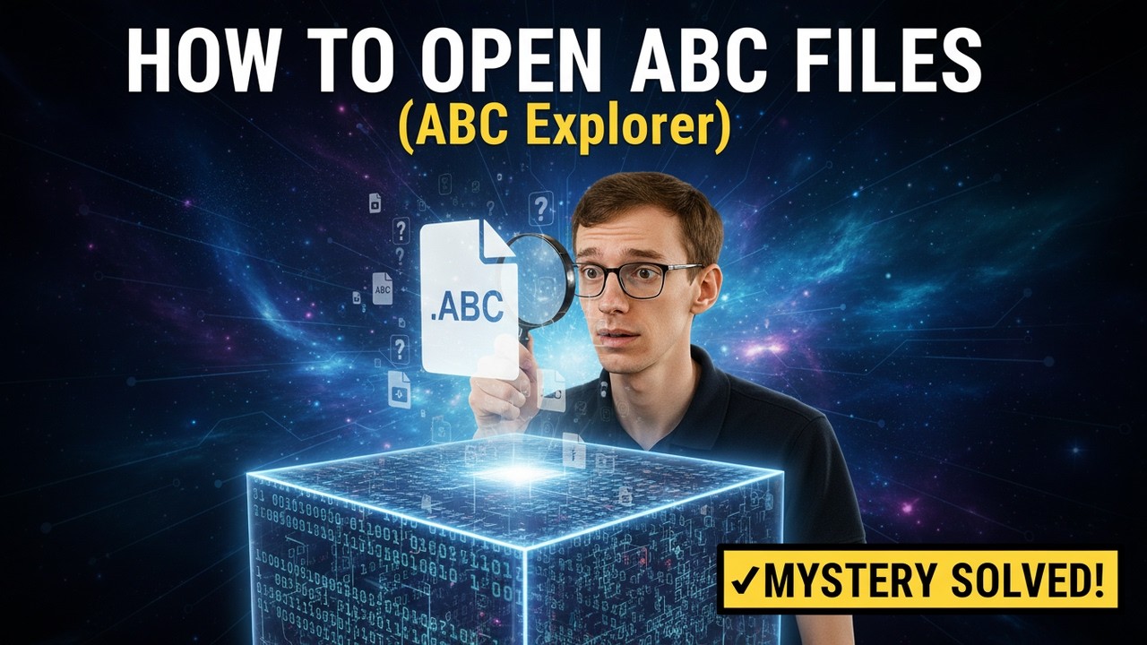 How to Open ABC Files (ABC Explorer)