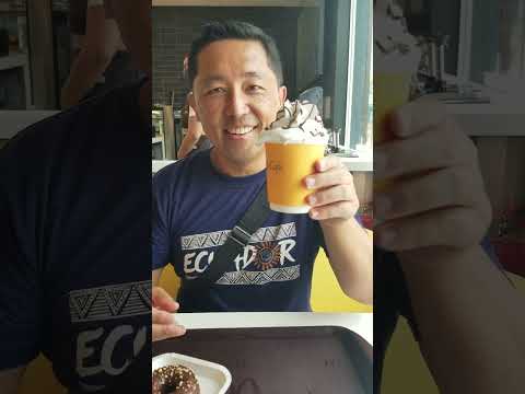 McDonalds In Ecuador | CAPPUCCINO & DONUT In McCafe #shorts