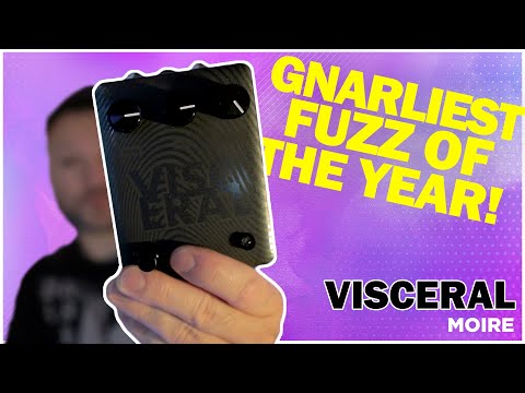 Moire "VISCERAL" Sawtooth Wave Synth-Fuzz Pedal! Limited | Reverb
