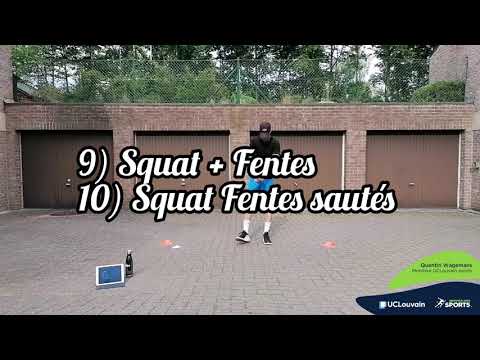 Taille Abdos Fessiers - UCLouvain sports