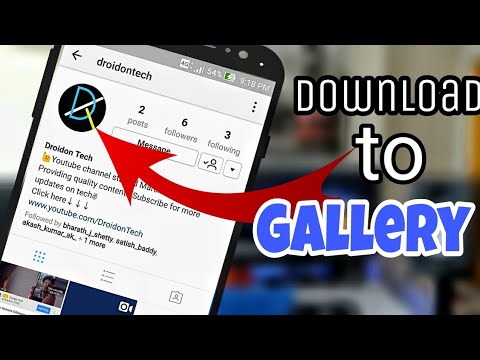 How to download Instagram Profile Photo to Phone [2017]