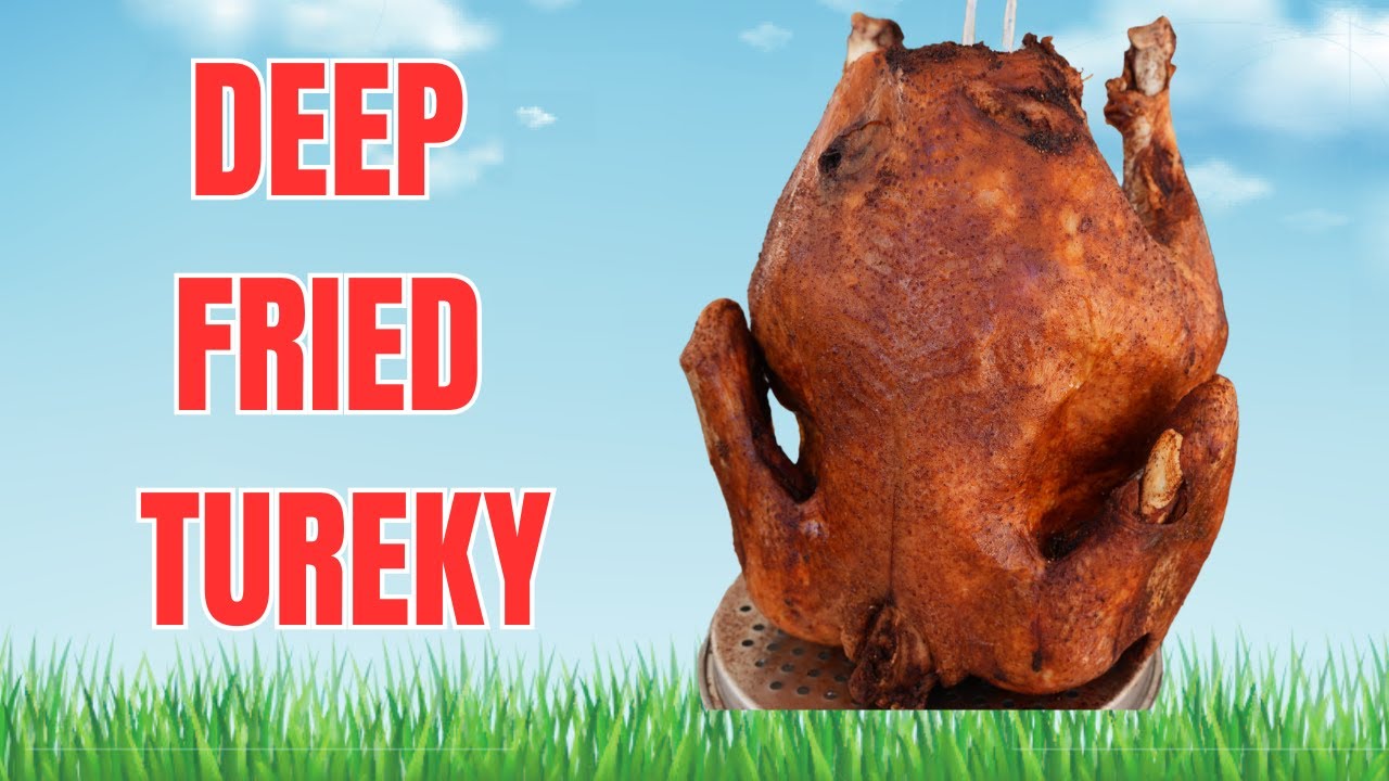 DEEP FRIED Turkey | First Attempt ever trying this
