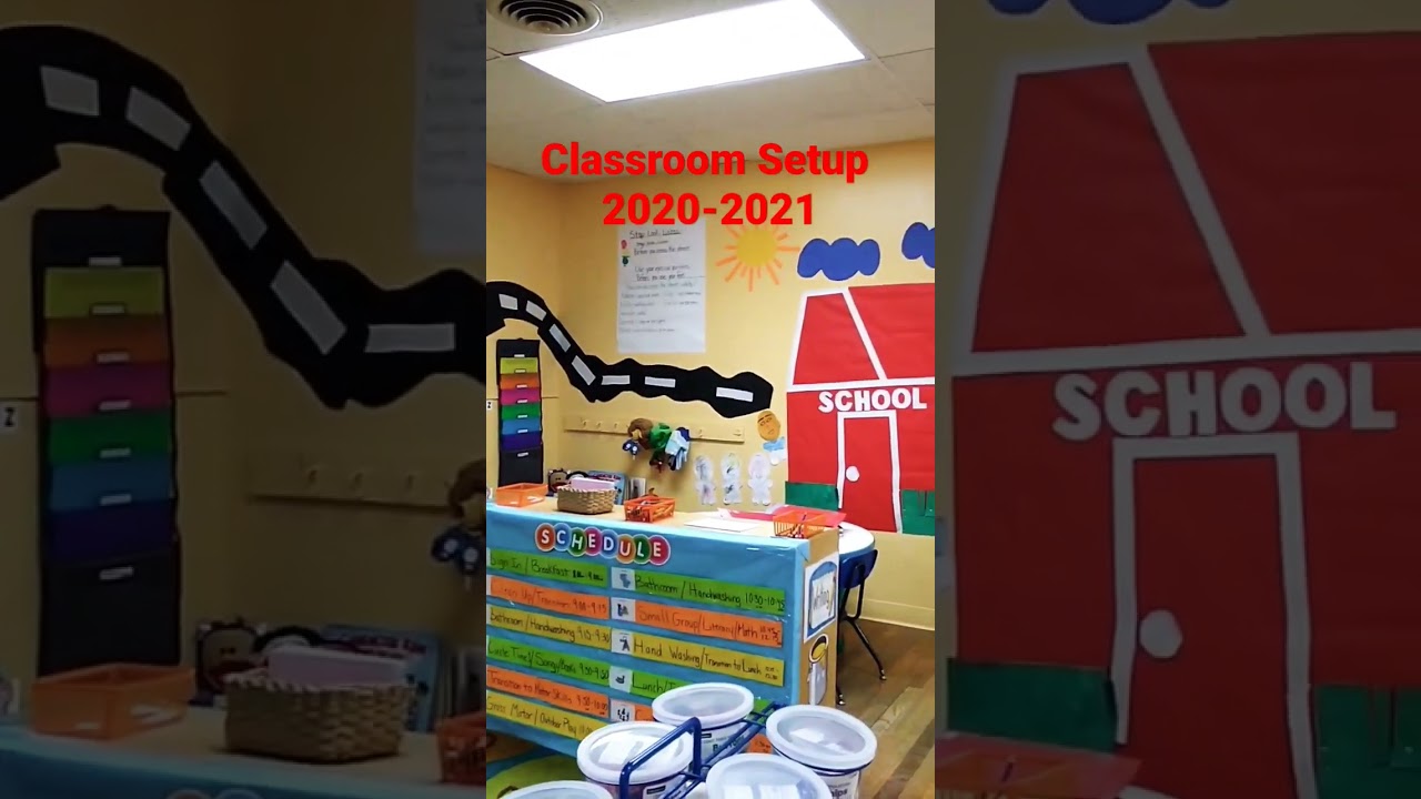 Pre-school Classroom Setup|2020-2021 (More to Come) My Very First Short! ❤️