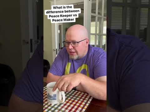 Difference between peacekeeper & peacemaker #peace #peacemaker #peacekeeper #conflict #dhcampbell