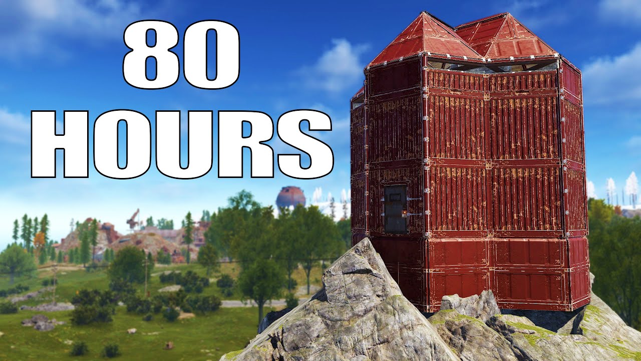 i played rust for a week straight and this is what happened...